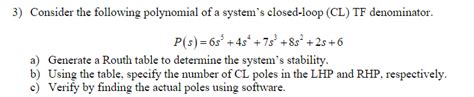3 Consider the following polynomial of a | StudyX