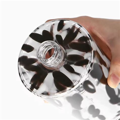 New Fashion Zebra Stripe Empty Luxury Perfume Bottle Customized 20ml