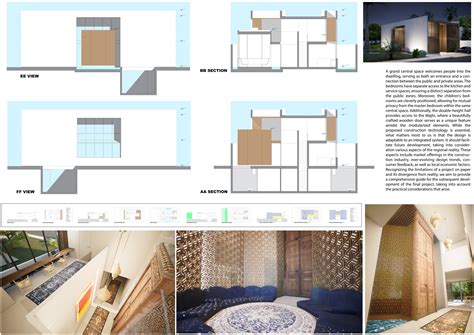 Architecture Project Octagonal Gathering Space With Load Bearing