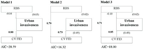 Models Of Hypothesized Relationships Between Variability In Flight Download Scientific Diagram