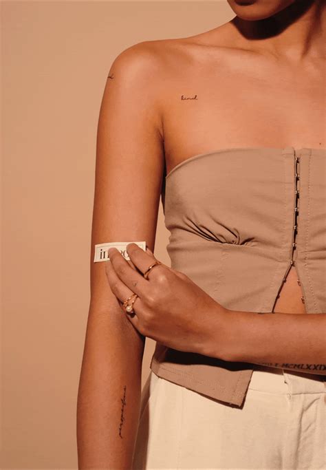 Statement Pack Inked By Dani Temporary Tattoos