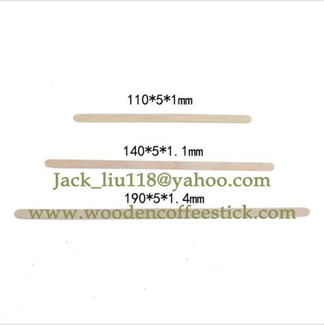 일회용 커피 교반기 에코 커피 교반기 일회용 나무 식기 B