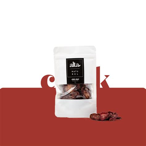 Kurutulmuş Çilek Cipsi 30 G Alta Naturel