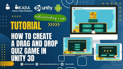 Tutorial How To Create A Drag And Drop Quiz Game Without Touch A Coding