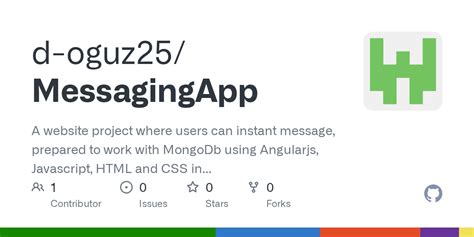 Github D Ogz Ogzmessagingapp A Website Project Where Users Can