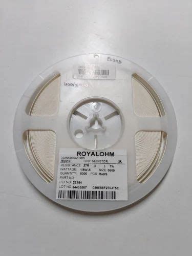 Smd Chip Resistor For Industrial At ₹ 0 15 Piece In Ahmedabad Id 2854177807733