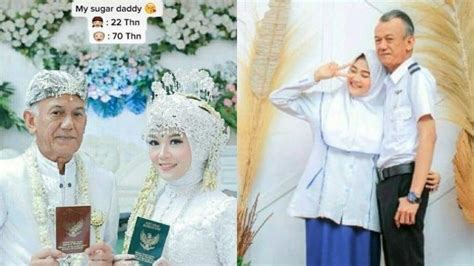 Kadung Viral Gadis Tahun Nikahi Pria Tahun Suami Syok Minta Dihapus Istri Ngeyel Akui