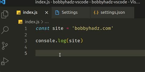 Change The Cursor Color Style And Animation In VS Code Bobbyhadz