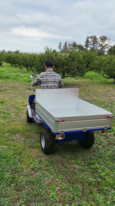 폐배터리 전기운반차 농업용 주행테스트 🍊 귤농장 서귀포시 Youtube