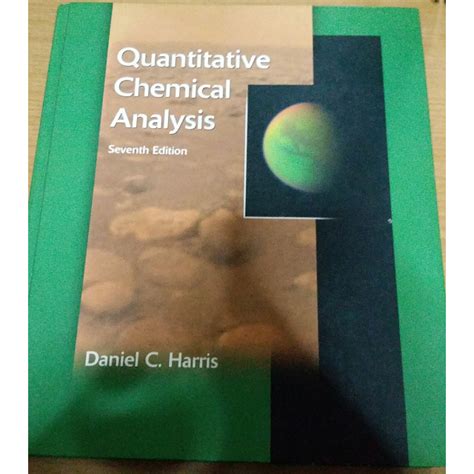 Quantitative Chemical Analysis 7th Edition Hobbies And Toys Books