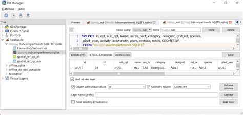 Editing Loading Editable Sqlite Layer In Qgis Geographic