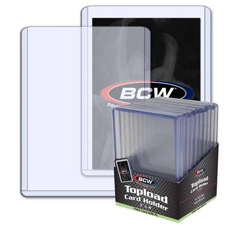 Thick Card Topload Holder 240 Pt Dands Sports Cards