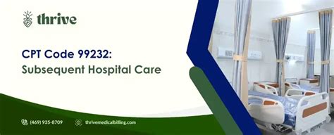 Cpt Code 99232 Subsequent Hospital Care
