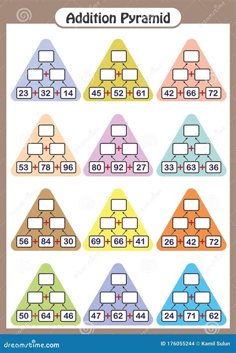 Free Multiplication Pyramid Worksheet Printable Pdf Printable Art