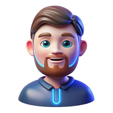 Serene Abstract Biometric Authentication Facial Recognition Scan Blue