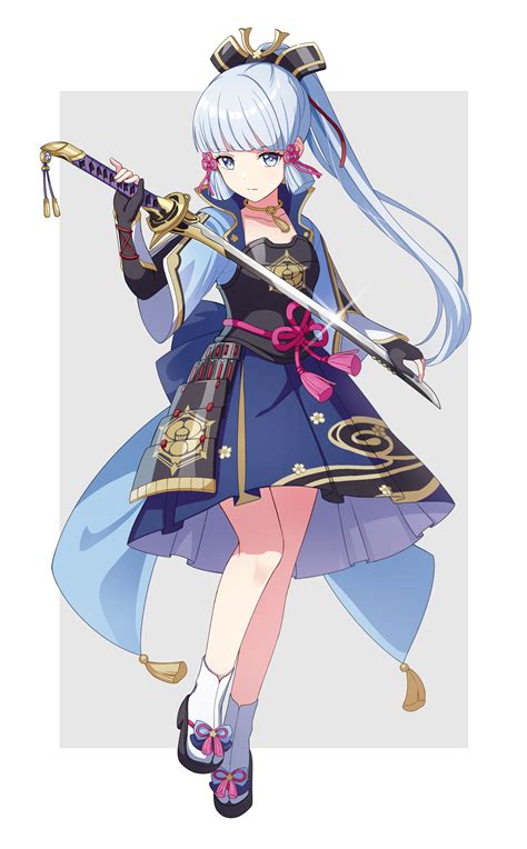 Kamisato Ayaka Genshin Impact Drawn By Itsumiruka Danbooru