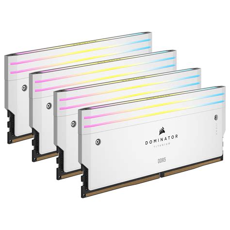 Corsair Dominator Titanium Ddr5 Rgb 64 Go 4 X 16 Go 6000 Mhz Cl36