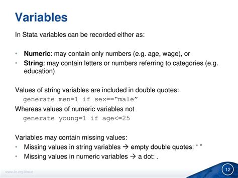 Objectives This Is An Introduction To The Statistical Software Stata
