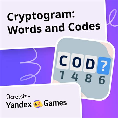 Cryptogram Words And Codes Just Tap Studioden Yandex Games