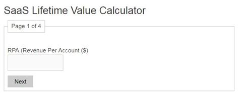 Saas Lifetime Value Calculator Calculator Academy