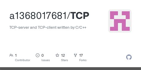 Github A Tcp Tcp Server And Tcp Client Written By C C