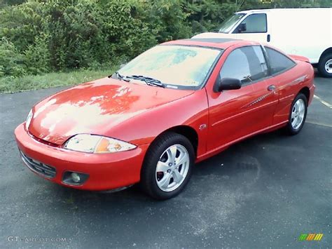 2001 Bright Red Chevrolet Cavalier Z24 Coupe 13876987