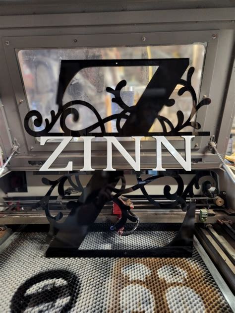 Acrylic Monogram Lightbeam Laser Creations