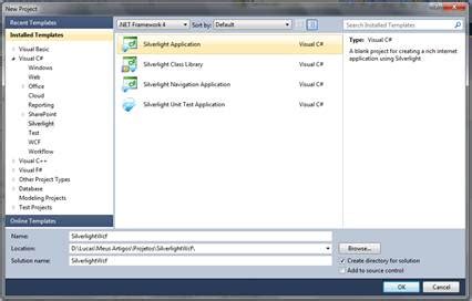 Gerando Gráficos Silverlight WCF e LINQ