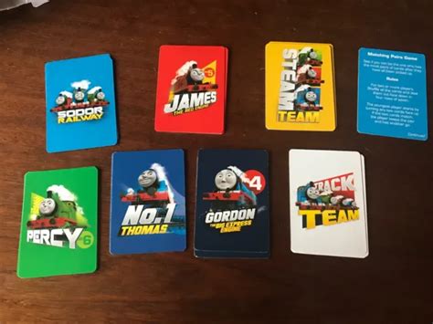 Thomas And Friends Matching Pairs Card Game No Box Thomas The Tank Engine Cards £492 Picclick Uk