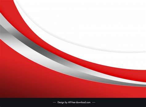 Abstract Background Template Elegant Bright Curves Vectors Images Graphic Art Designs In