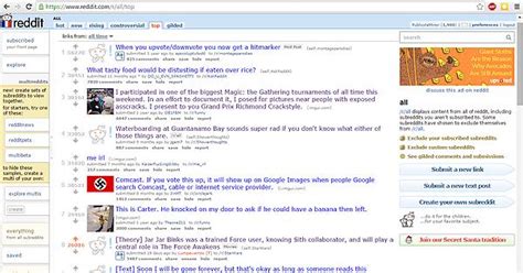 darth jar jar reddit thread just became the 8th most popular post of