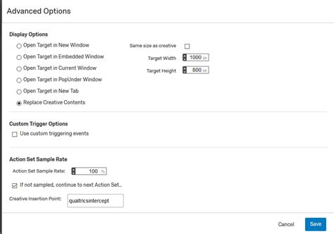 Website Intercept Not Displaying In Insertion Point Xm Community