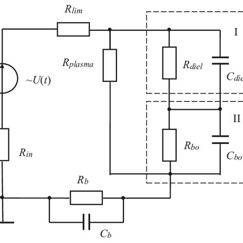 Equivalent Circuit For Modeling Electrical Gas Discharge Circuits R In