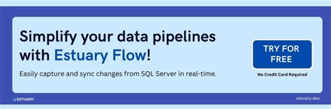 How To Enable SQL Server Change Data Capture In Steps Estuary