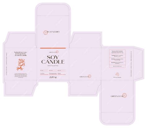 Premium Vector Editable Vector Packaging Box Dieline For Beauty Cosmetics