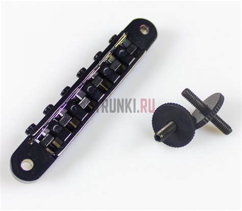 Бридж Tune-O-Matic Paxphil BM021-BK, черный - купить онлайн с доставкой ...