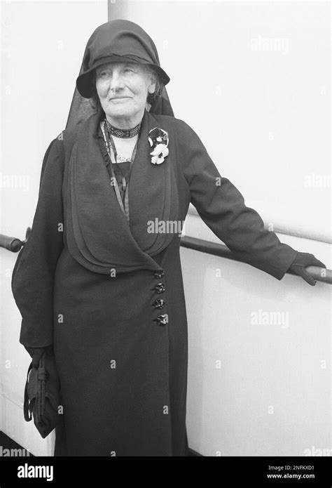 Edith Roosevelt Widow Of The Late President Theodore Roosevelt Is