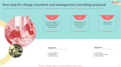 Change Execution And Management Consulting Proposal Powerpoint Presentation Slides PPT Sample