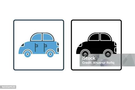 자동차 아이콘입니다 트래픽과 관련된 아이콘입니다 솔리드 아이콘 스타일입니다 간단한 벡터 디자인 편집 가능 계기판 차량 부분에 대한 스톡 벡터 아트 및 기타 이미지 Istock