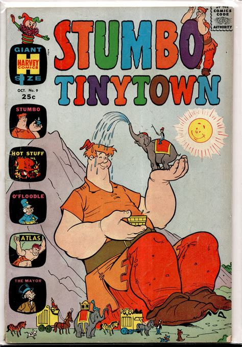 Stumbo Tinytown 9 Comic Books Modern Age Harvey Hipcomic