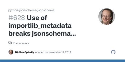 Use Of Importlib Metadata Breaks Jsonschema Usage In AWS Lambda Issue Python Jsonschema