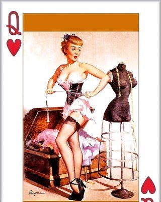 Gil Elvgrens Pin Up Playing Cards Porn Pictures Xxx Photos Sex Images Pictoa