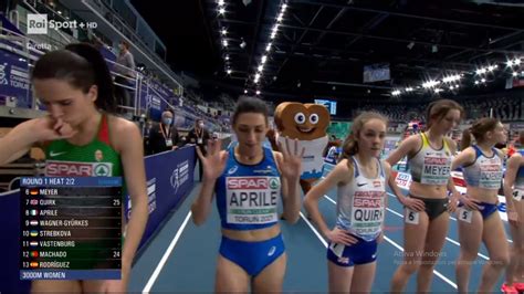 Montreuil 1500 Giulia Aprile Pb Sotto I 410” Ossama Meslek Sotto I 340” Queen Atletica