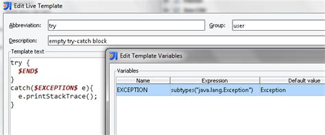 Whats Cool In Intellijidea Part Ii Live Templates Java Code Geeks