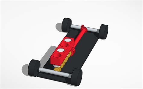 3d Design Sim Lab Car With Engine Tinkercad