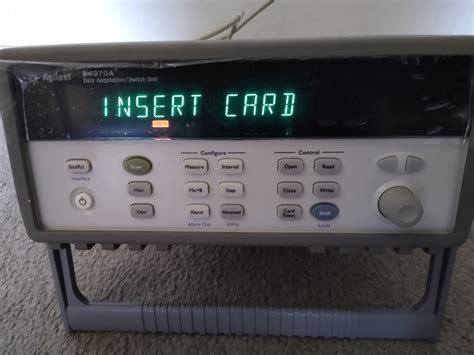 Agilent 34970a Data Acquisition Switch Unit Ebay