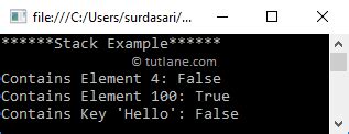 C Stack With Examples Tutlane