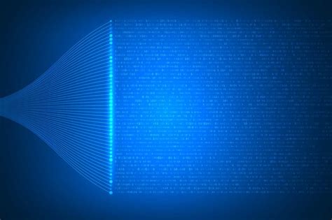 Premium Vector Big Data Visualization Futuristic Abstract Background Technology Innovation