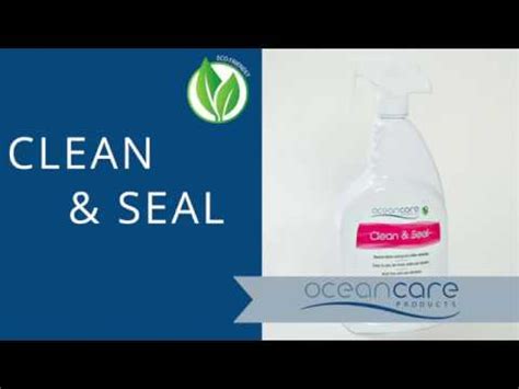 Clean And Seal Protect Your Hard Surfaces While Cleaning Youtube