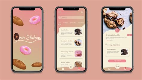 Bakery Mobile Application On Behance